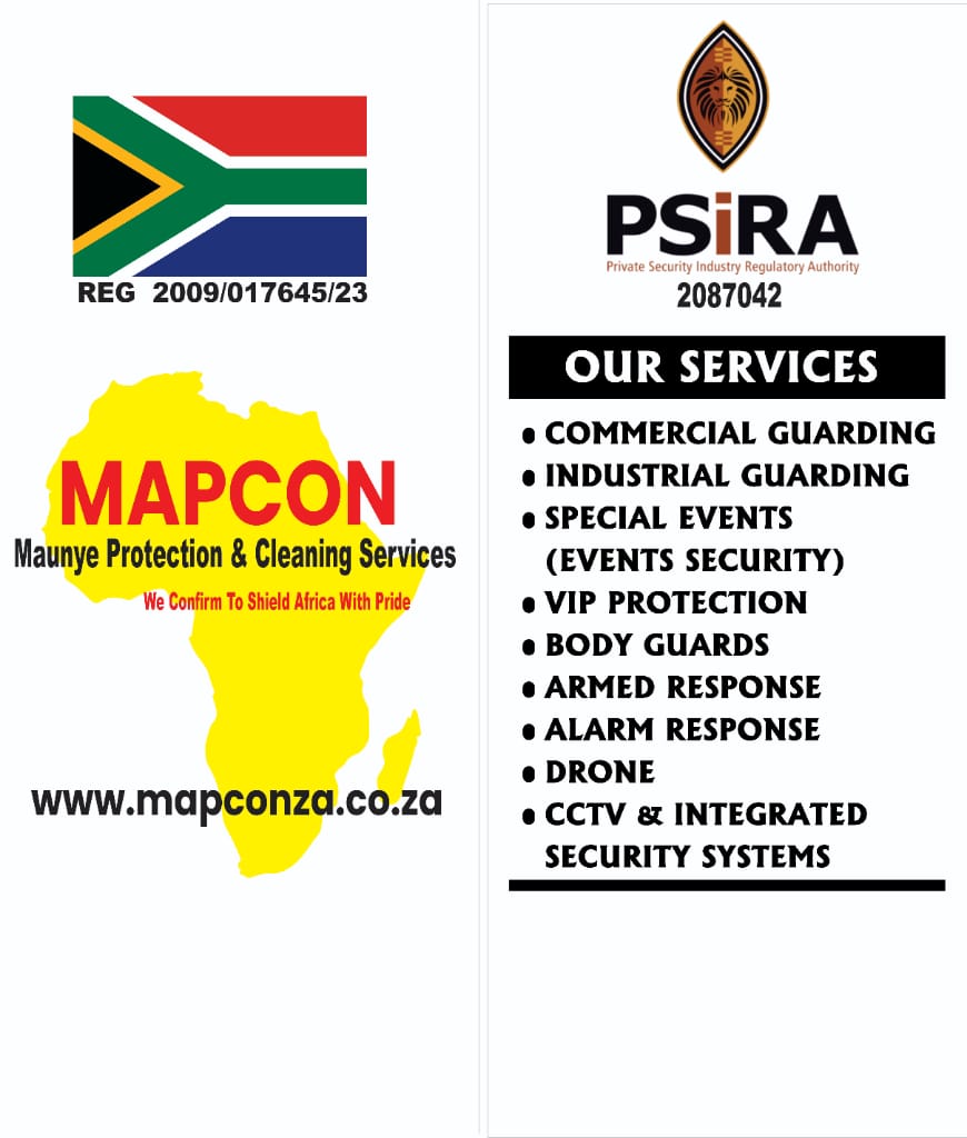 Business Listing for MAPCON Maunye Protection Services - Tender Bulletins